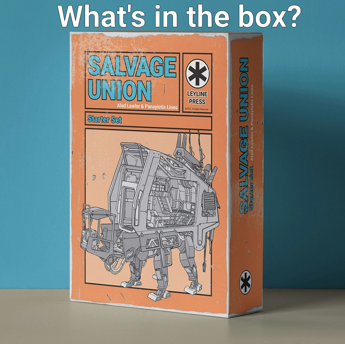 Salvage Union Starter Set - What's in the box? – Leyline Press